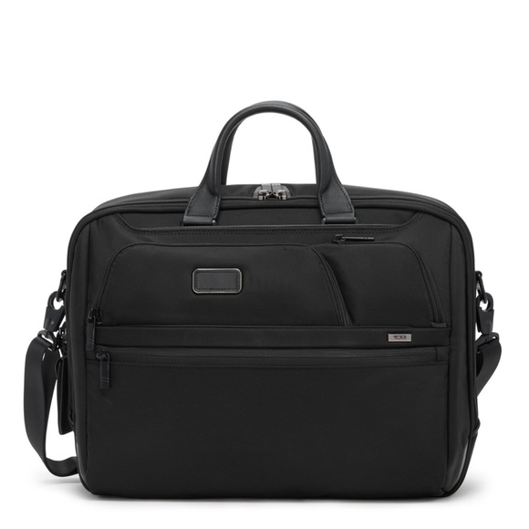 Tumi | Bags | Tumi Black Compact Large Screen Laptop Brief Bag | Poshmark